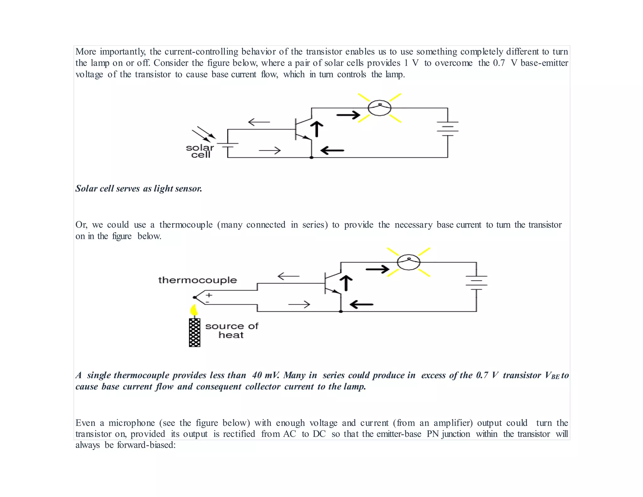 BJT, FET, MOSFET as Switch | PPTX