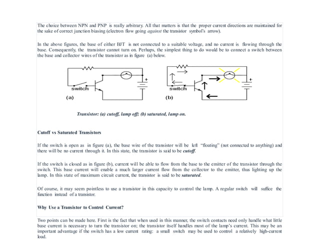 BJT, FET, MOSFET as Switch | PPTX | Consumer Electronics | Technology & Computing