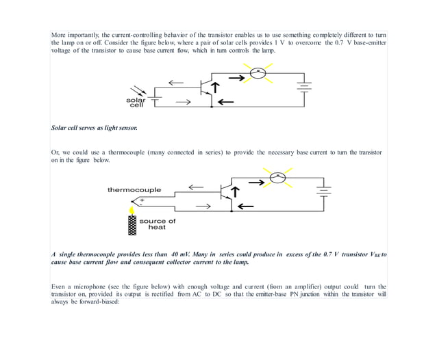 BJT, FET, MOSFET as Switch | PPTX | Consumer Electronics | Technology & Computing
