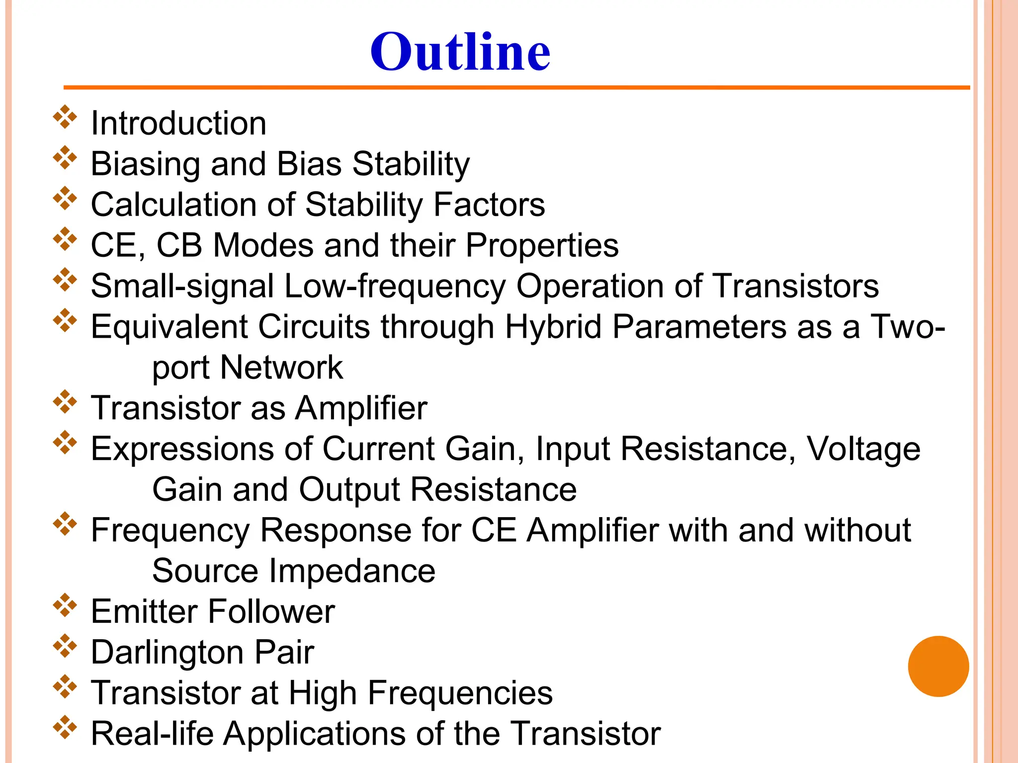 BJT introduction to transistors and diodes | PPT