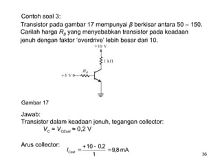 BJT Lanjut materi kuliah elektronika dasar.ppt