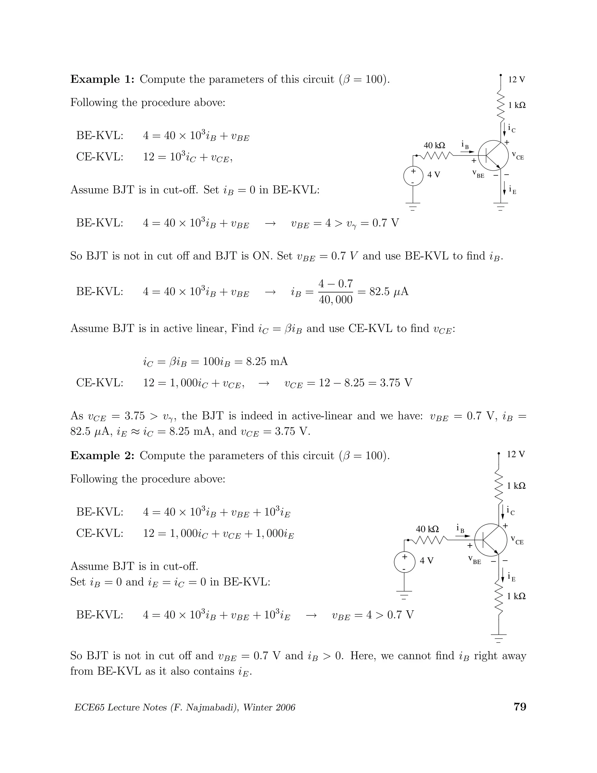 Bipolar Junction Transistors BJT | PDF