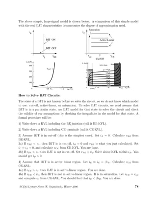 Bipolar Junction Transistors BJT | PDF