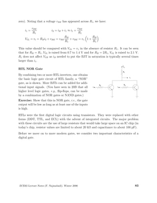 Bipolar Junction Transistors BJT | PDF