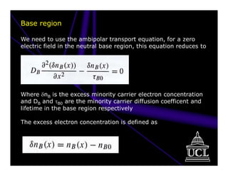 Introduction to bipolar junction transistor | PDF