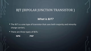 BJT vs FET | Saif khan babar | PPTX