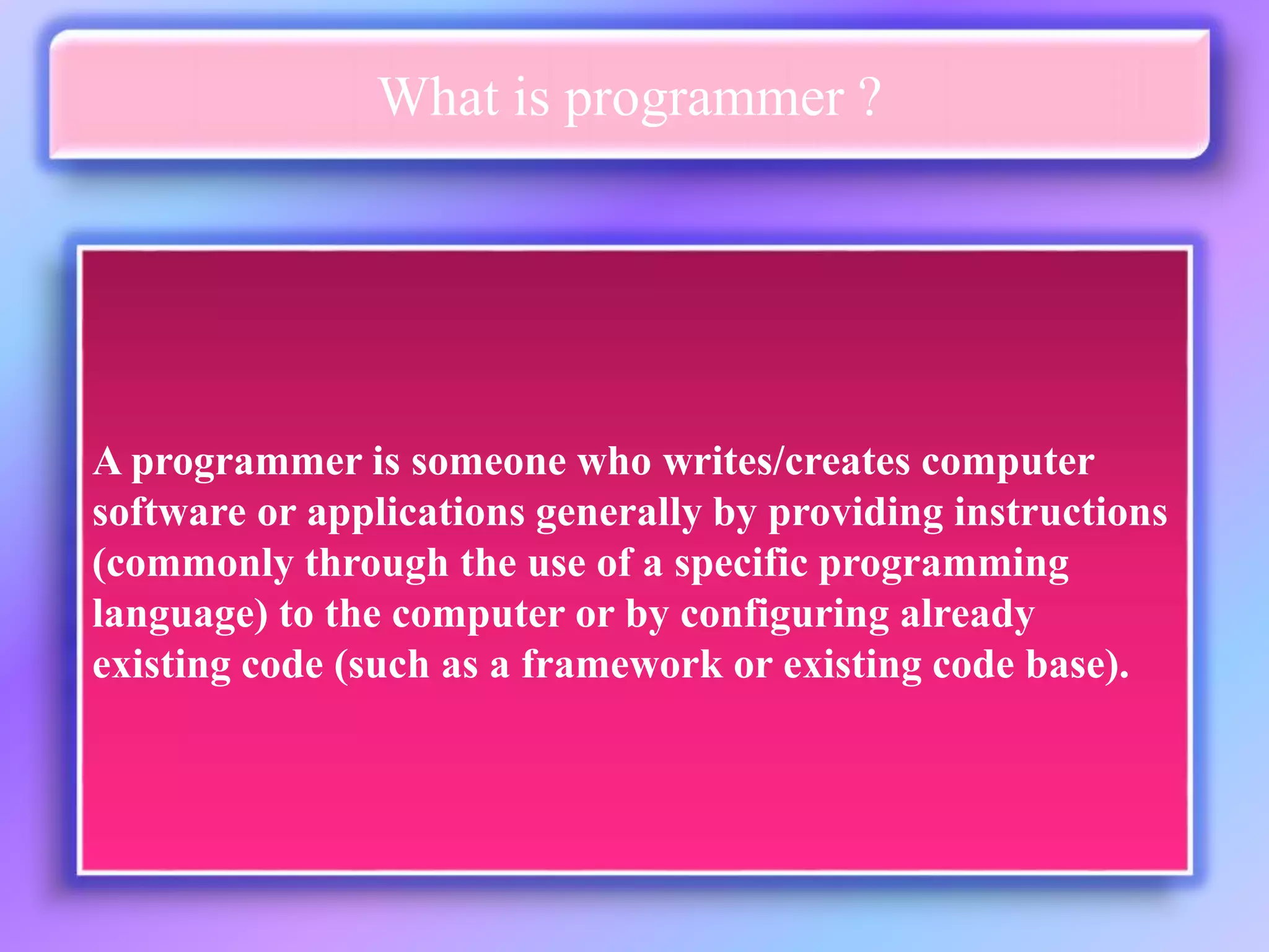 Ppt about programming in methodology | PPTX Ppt about programming in methodology | PPTX