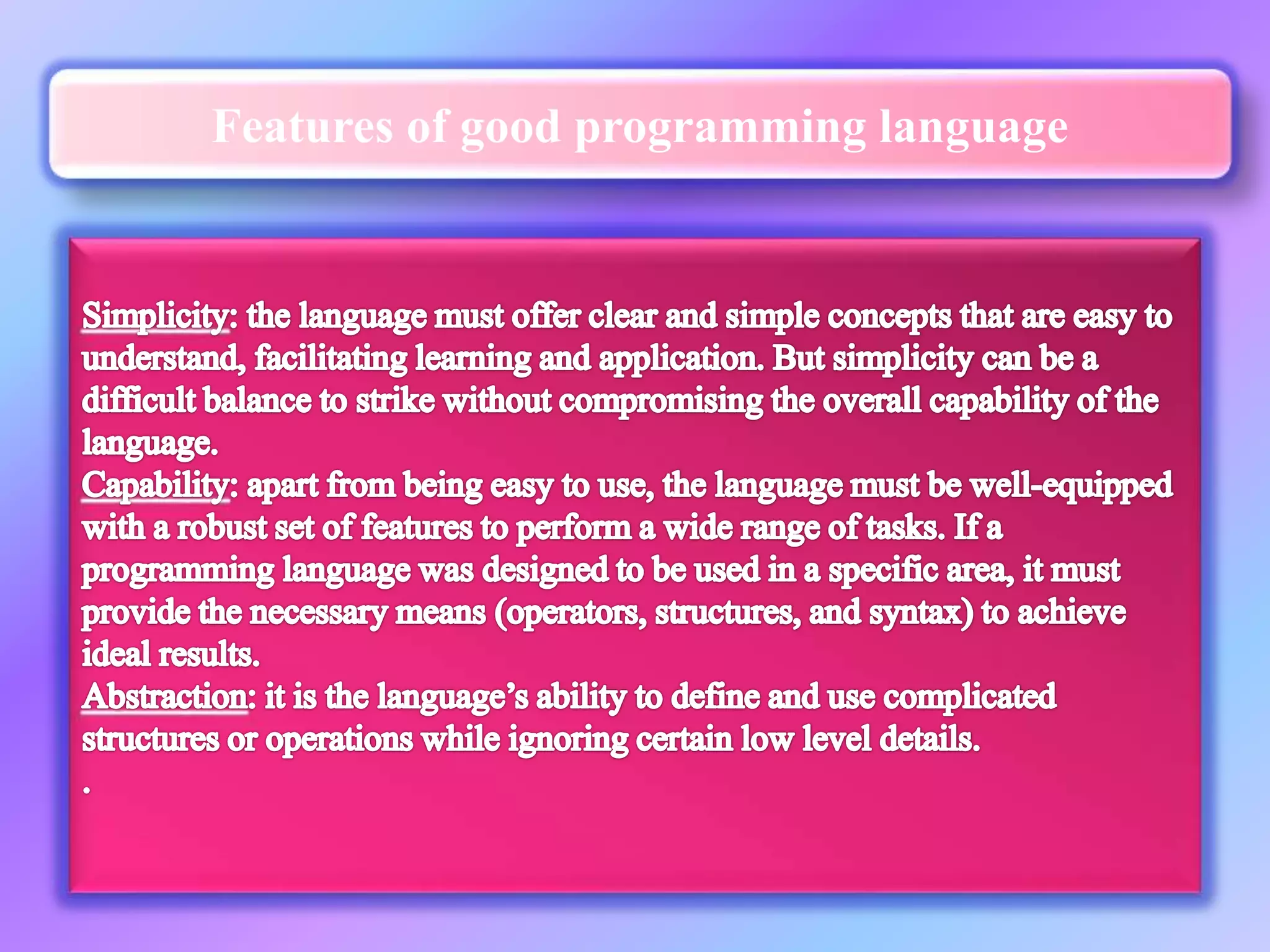 Ppt About Programming In Methodology Pptx Programming Languages Computing