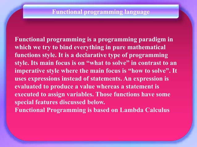 Ppt About Programming In Methodology Pptx Programming Languages Computing