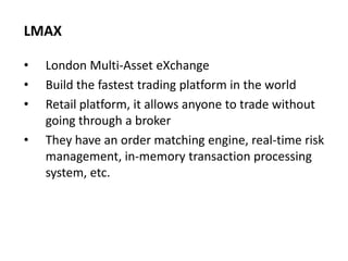 LMAX Disruptor - High Performance Inter-Thread Messaging Library | PPSX