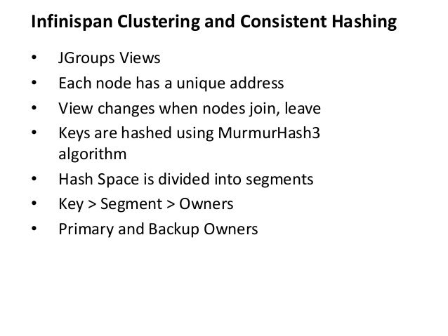 Infinispan, a distributed in-memory key/value data grid and cache