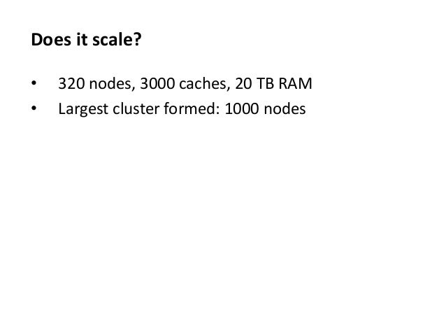 Infinispan, a distributed in-memory key/value data grid and cache
