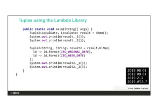 Simpler and Safer Java Types (via the Vavr and Lambda Libraries) | PPT