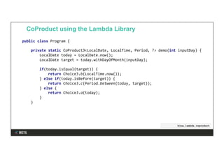 Simpler and Safer Java Types (via the Vavr and Lambda Libraries) | PPT
