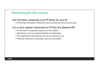 Simpler and Safer Java Types (via the Vavr and Lambda Libraries) | PPT