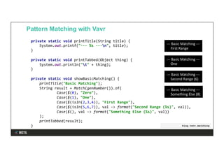 Simpler and Safer Java Types (via the Vavr and Lambda Libraries) | PPT