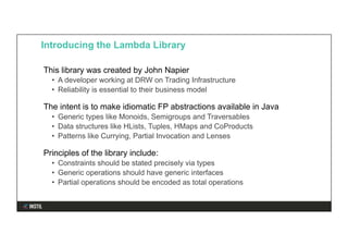 Simpler and Safer Java Types (via the Vavr and Lambda Libraries) | PPT