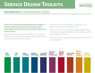 Design Toolkit Analysis | PPT