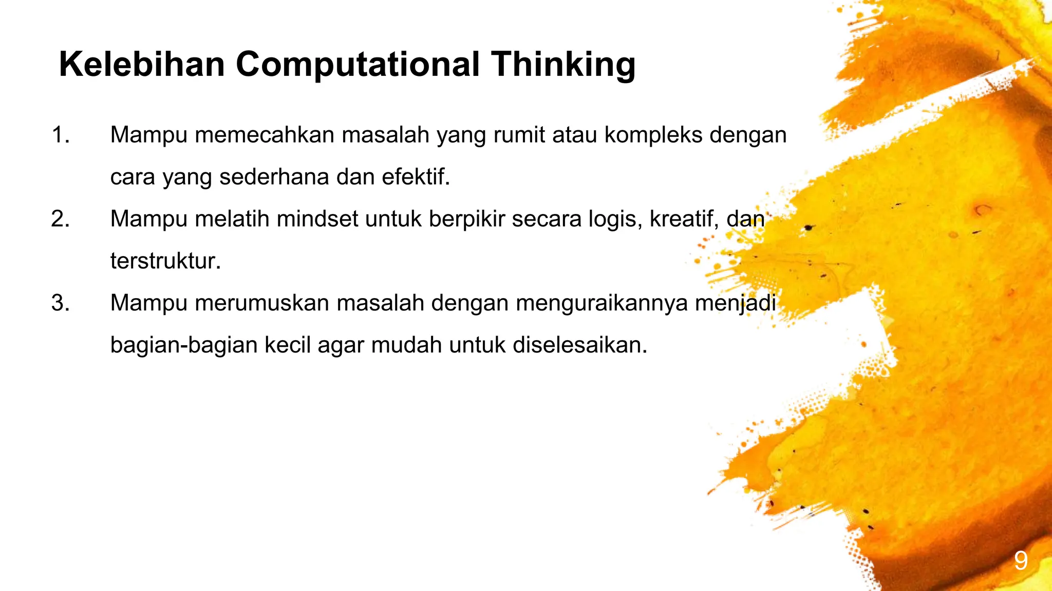 Berpikir Komputasional SMA Kelas X - 1.pptx