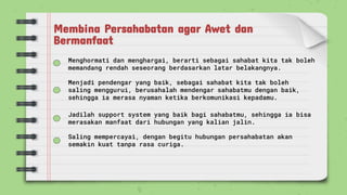 Membina Persahabatan Sejati | PPTX
