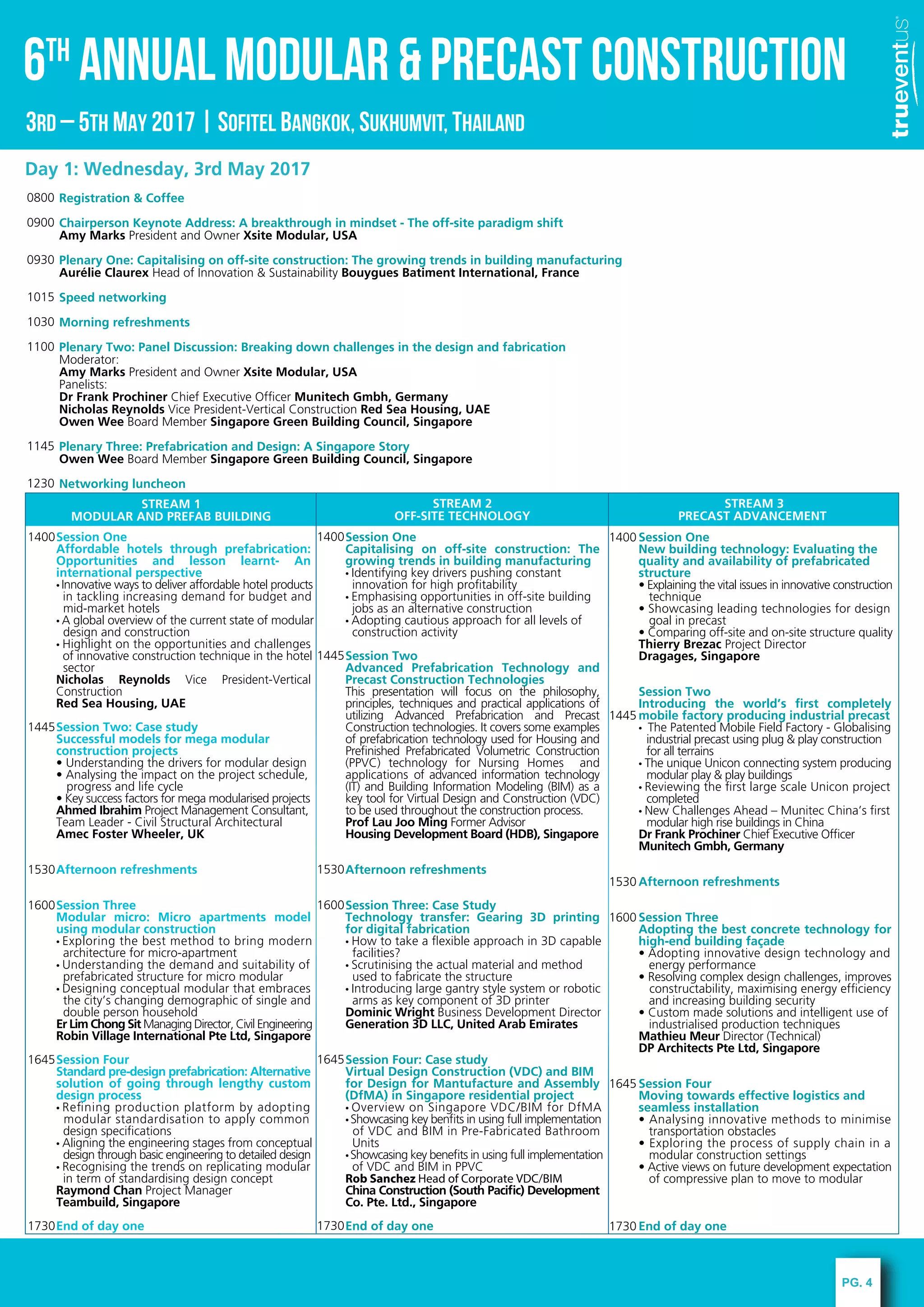 6th Modular & Precast Construction event | PDF