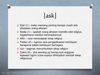 Pentingnya Sikap Religius Dalam Kehidupan | PPTX