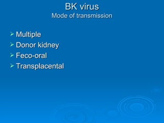 Bk Polyoma Virus | PPT