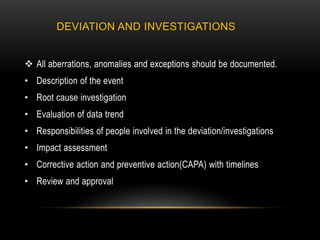 Good documentation practice | PPTX