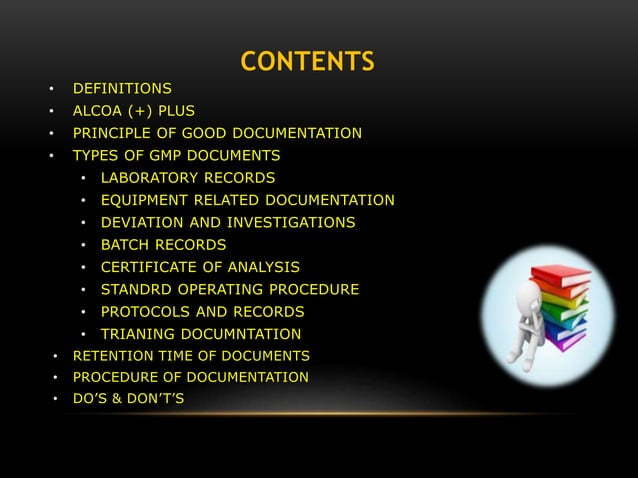 Good documentation practice | PPT