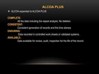 Good documentation practice | PPTX