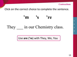 BK 1 Unit 1 to 4 Contractions.ppt
