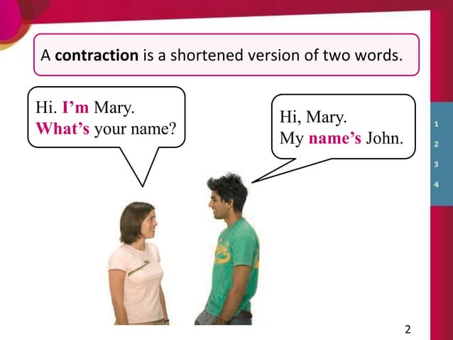 BK 1 Unit 1 to 4 Contractions.ppt