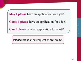 Speak now 1 Unit 1 to 4 Polite Requests.ppt