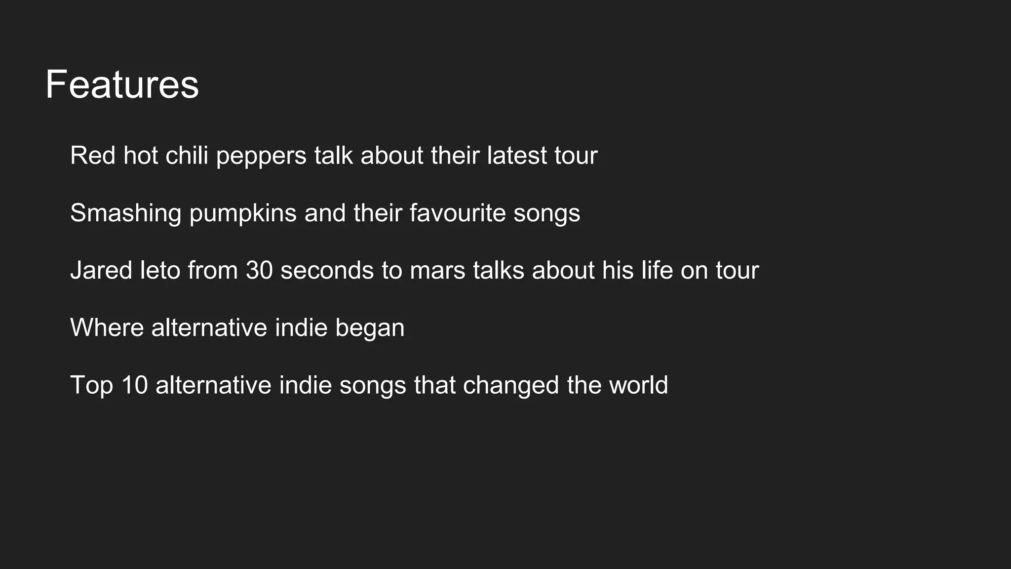 Initial ideas | PPTX