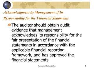 Management Representation International SA .ppt