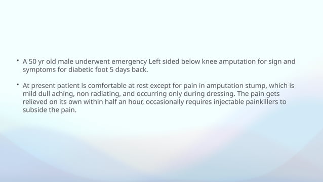 A case of below knee amputation GMC.pptx