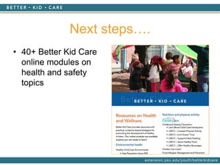 Extension Psu Programs Betterkidcare – Better Kid Care 2023 – DBLUK