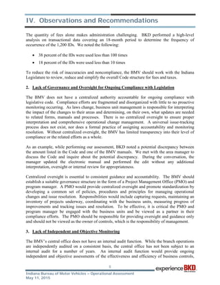 BKD Operational Assessment | PDF