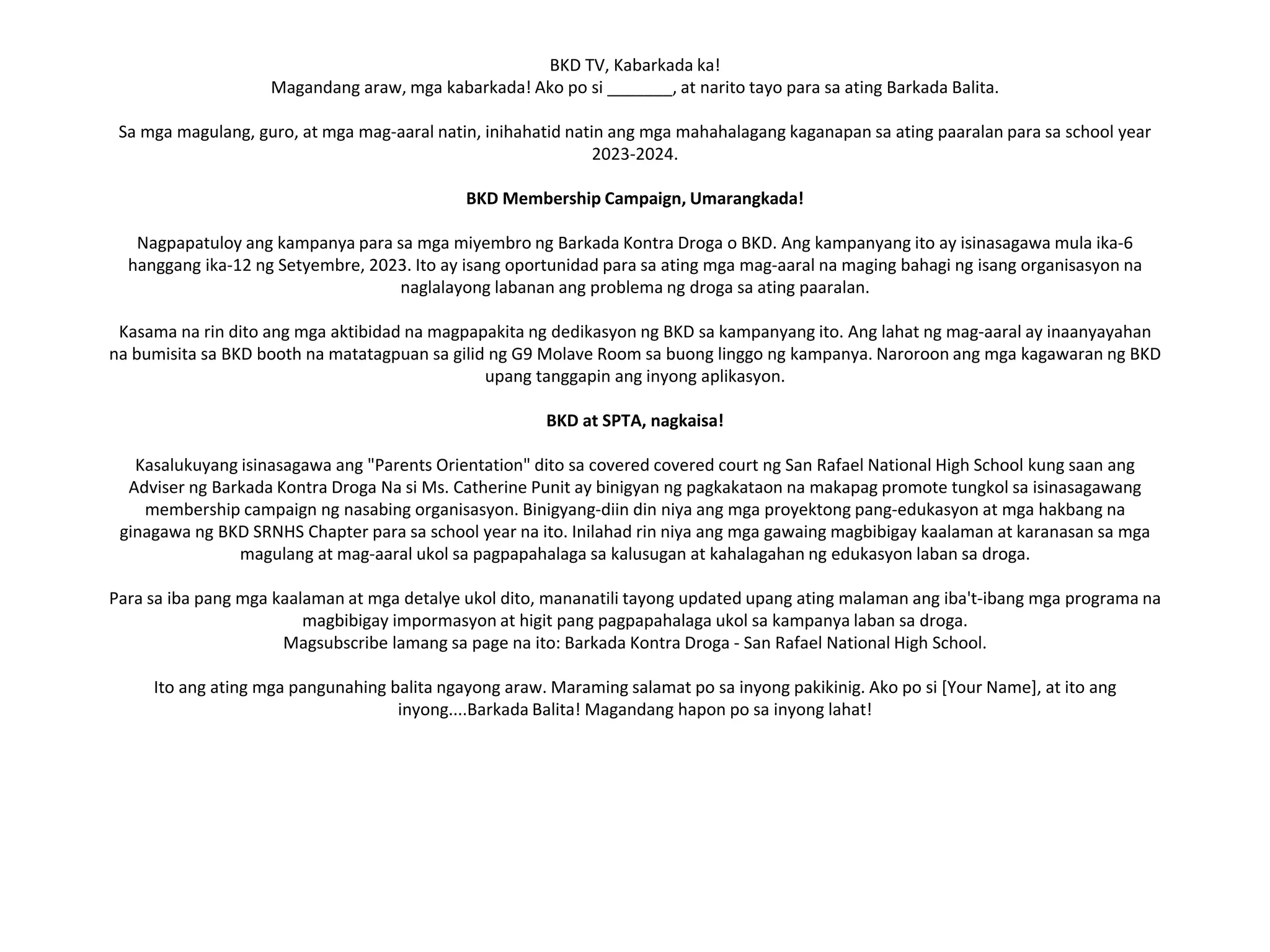 BKD TV, Kabarkada ka!.pptx