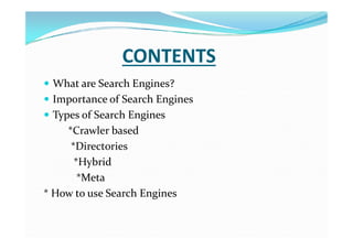 Search Engine | PPT