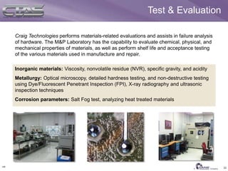 Craig Technologies Aerospace and Defense Manufacturing Center Overview ...