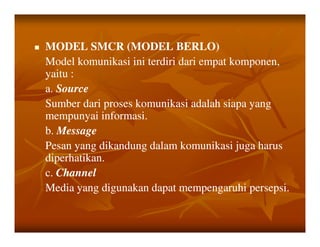 Bkk 112 slide_model_komunikasi | PDF