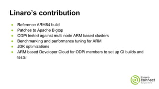 ODPi (Open Data Platform Initiative) - Linaro Connect | PPT