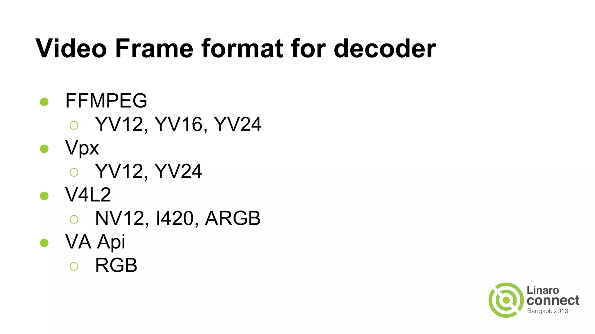 BKK16-209 Chromium with V4L2 playback - is it ready today? | PDF