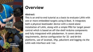 BKK16-312 Integrating and controlling embedded devices in LAVA | PDF