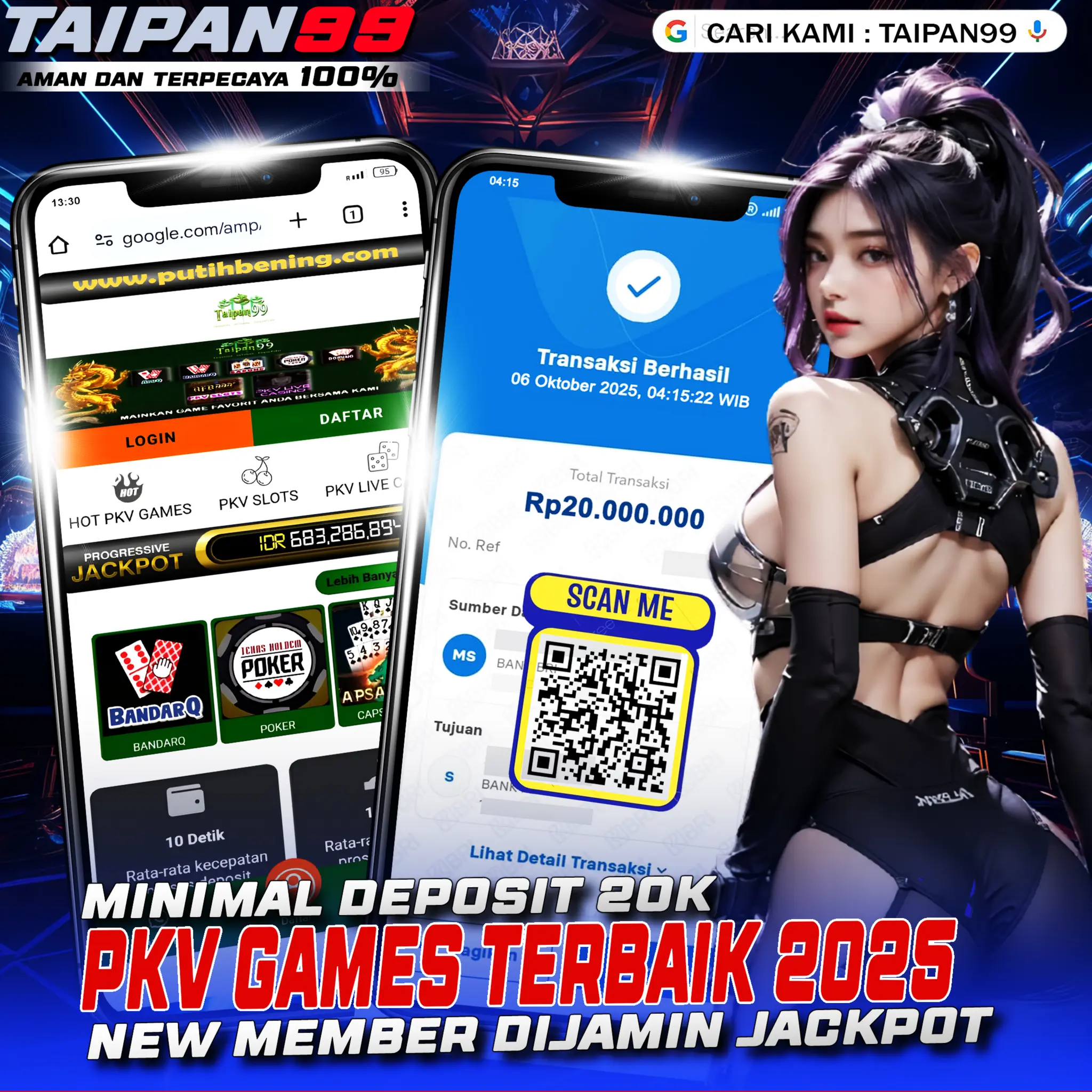 BUKTI KEMENANGAN HARI INI HANYA DI TAIPAN99 | PDF