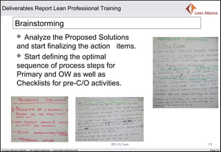 Lean Professional Kaizen - Week 6 of 6 | PPT