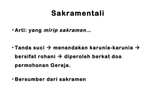 Bkl 2015 sakramen | PPT