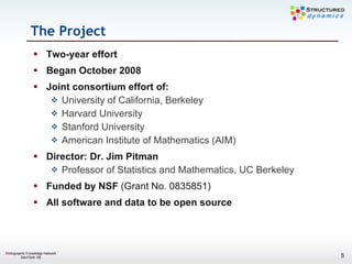 Data-driven Applications with conStruct | PPT
