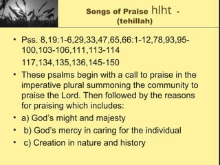 Book of Psalms Powerpoint Presentations. | PPT
